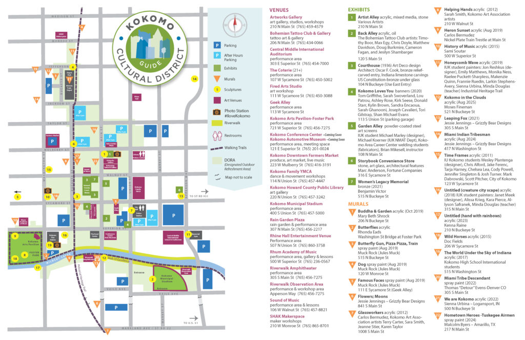Maps & Guides – Kokomo Indiana Visitors Bureau